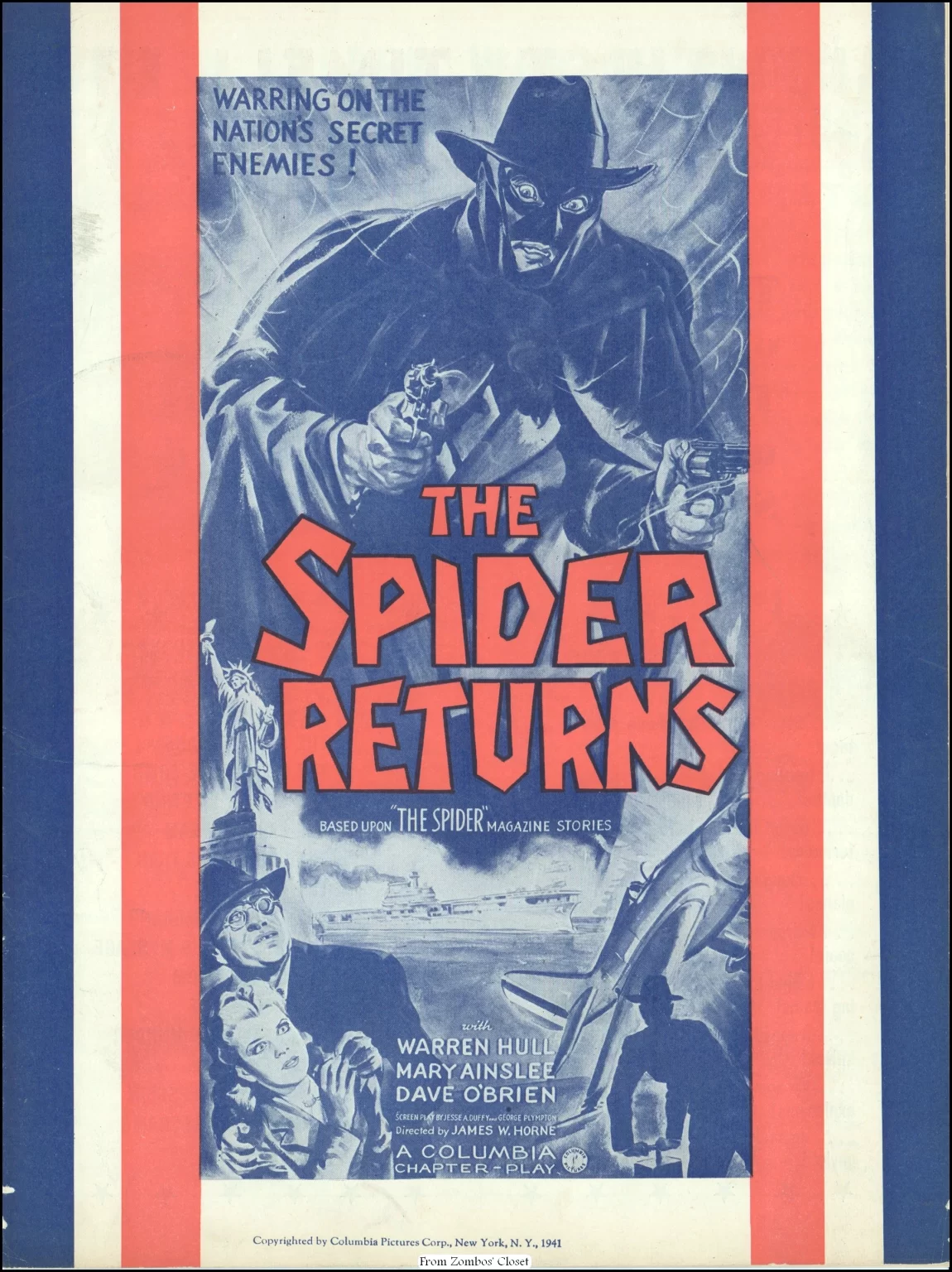 The Spider Returns (1941) Pressbook - From Zombos' Closet